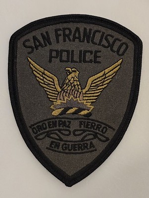Brand New San Francisco Police Department Tactical Unit Patch | eBay