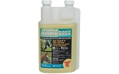 Merck Ultra Boss Pour-On For Cattle, Sheep, Goats & Horses 32 Oz. | eBay