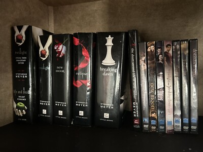 TWILIGHT Hardback Book And Movie Collection With Extra Behind The ...