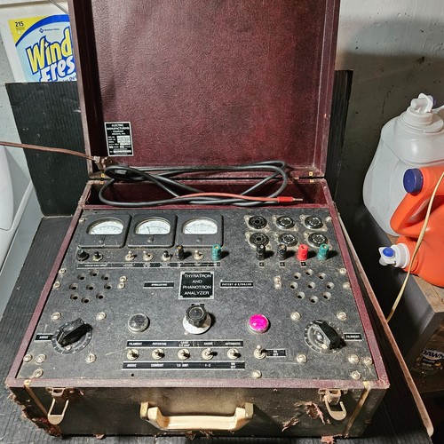 Vintage dynalectric thyratron phanotron tester analyzer | eBay