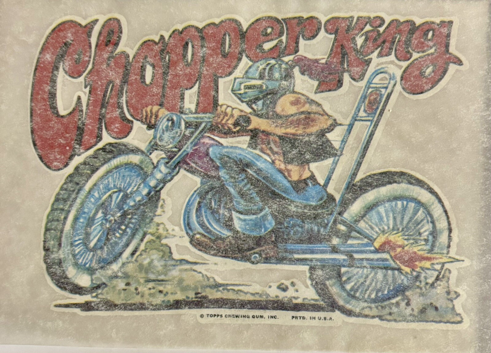 Original Vintage 1975 Chopper King Motorcycle Bike Ir… - Gem