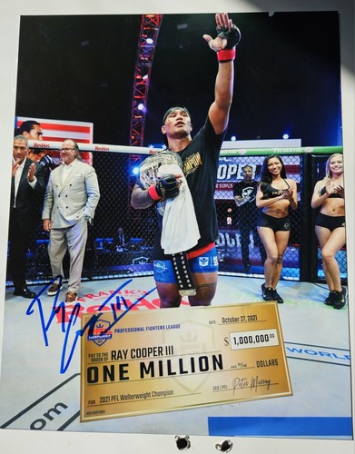 Ray Cooper III Signed 8x10 Photo Autograph UFC MMA PFL | eBay