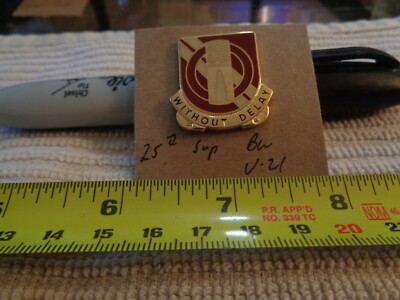 25th Support Battalion V-21 Unit Crest, DI, DUI (DRAW#70) | eBay
