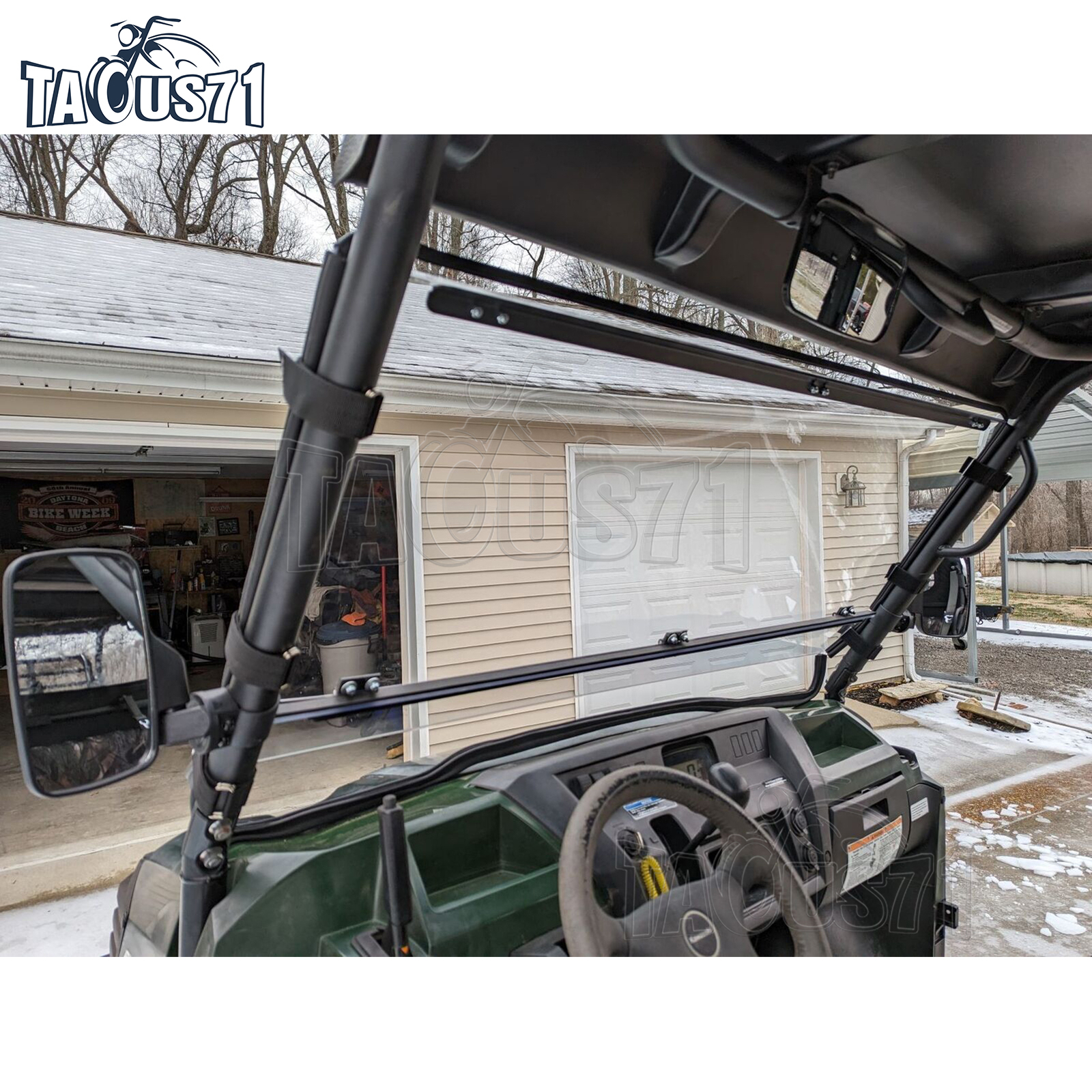 2025 Fit Honda Pioneer 1000 500 700 Roll Bar Cage Rear &S ide View ...