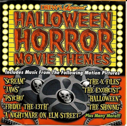 Hallowen Horror Movie Themes CD 1998 Drew's Famous Party Music Jaws ...
