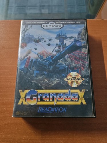 Granada X (Sega Genesis) Complete in Case | eBay