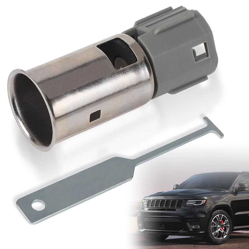 12V Cigarette Lighter Socket & Removal Tool 04793554AC For Jeep ...