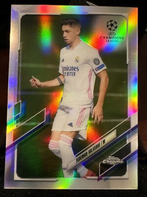 Federico Valverde 2020-21 Topps Chrome UEFA Refractor | eBay