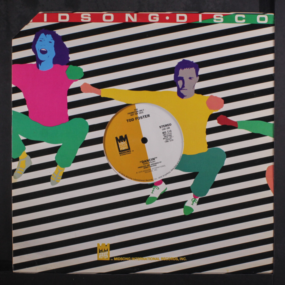 TOD FOSTER: dancin' MIDSONG INTERNATIONAL 12" Single 33 RPM | eBay