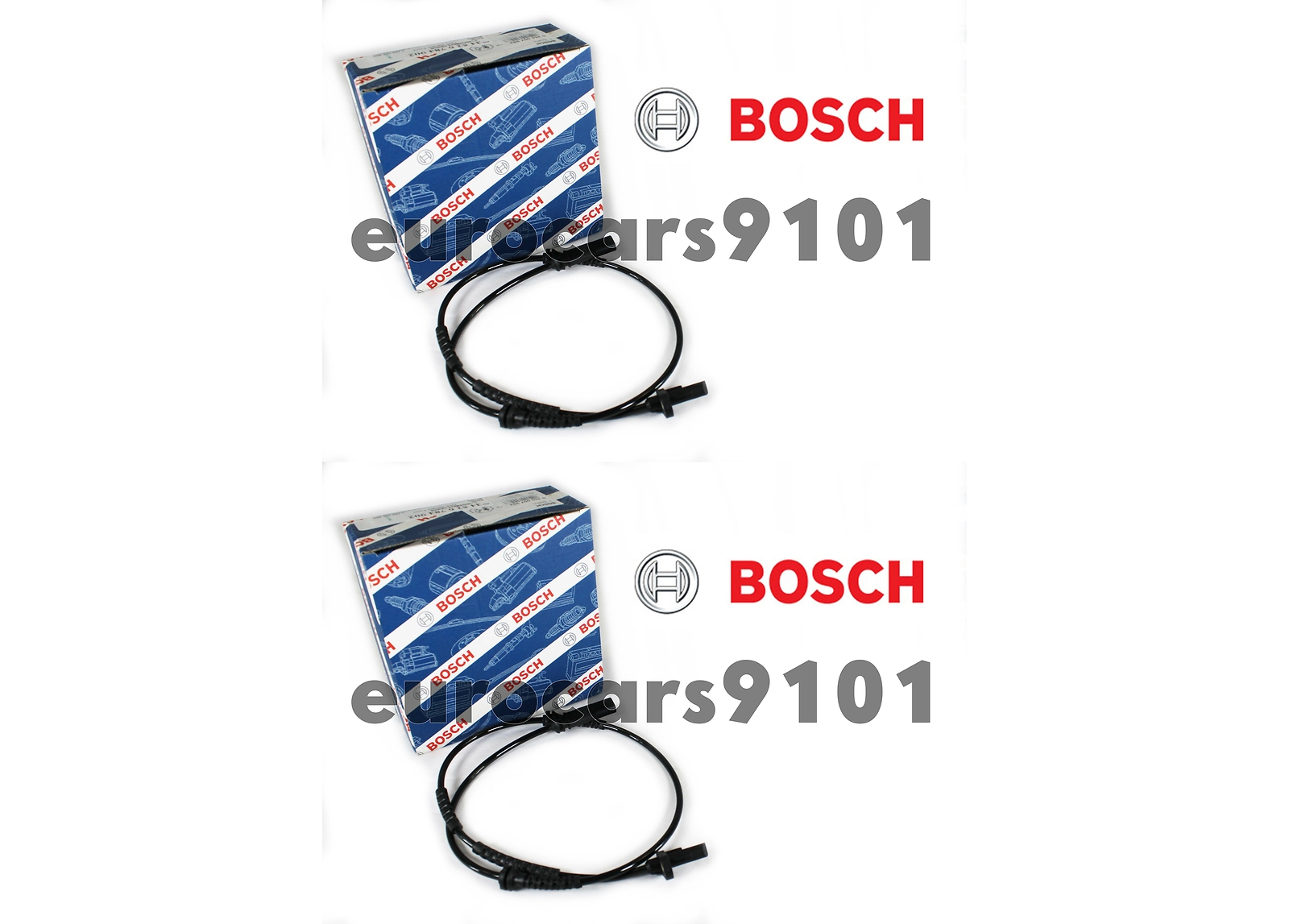 BMW Alpina B7 Set of 2 Bosch Front ABS Sensors 0265007982 34526784902 ...