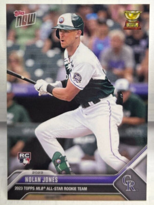 Nolan Jones 2023 Topps Now MLB All-Star Rookie Cup Team #RC-2 ROCKIES ...