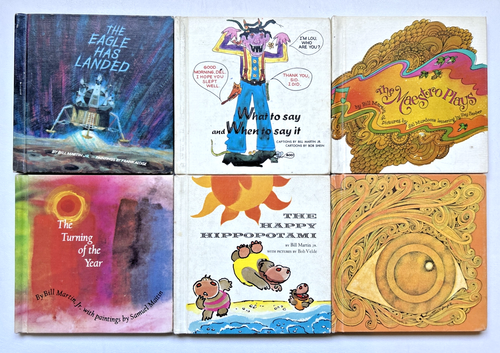 Bill Martin Jr Children's Books Hardcover Lot of 6 -Vintage Rare | eBay