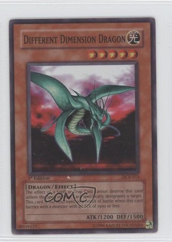 Different Dimension Dragon 1st Ed. YuGiOh Dark Crisis #DCR-015 2003 ...