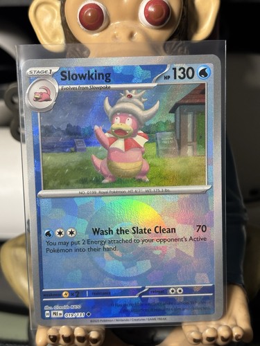 Slowking 019/131 - Pokemon TCG Prismatic Evolutions - NM PokeBall HOLO ...