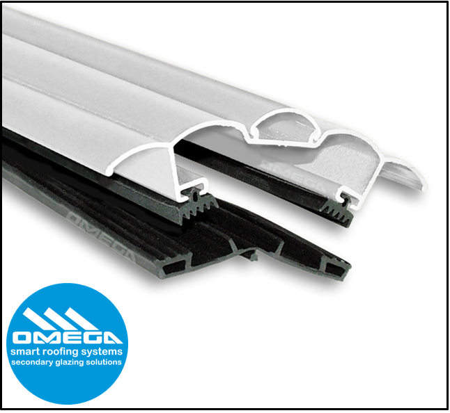 Hip Screw down Rafter Glazing Bar for 4mm- 35mm Glazing / Polycarbonate ...