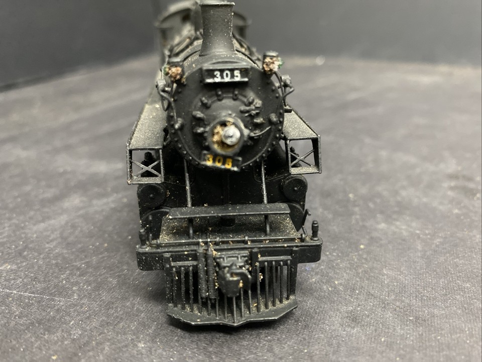 Vintage United Models HO Brass Virginian #305 2-8-0 steam locomotive NM ...