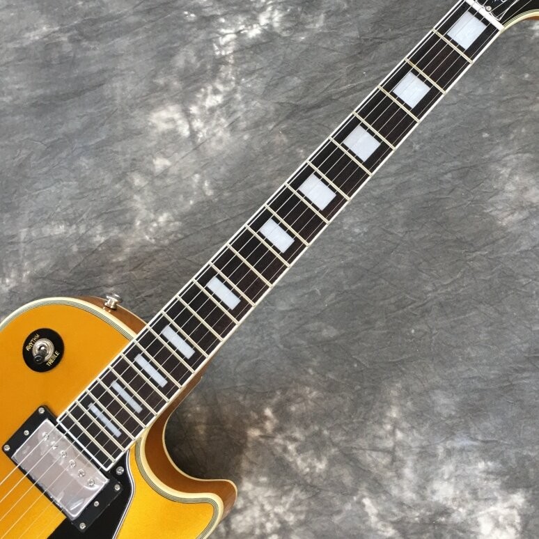 lp Gold Top Electric Guitar 6 String Bone Nut HH Pickup Solid Mahogany ...