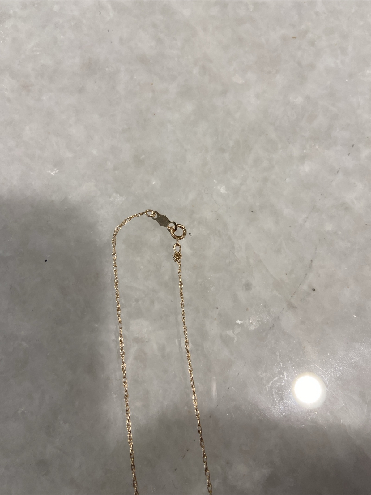 14k Gold, And Diamond Pendant With 16 inch 14k Gold Chain. | eBay