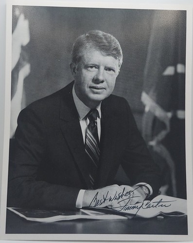 Vintage Early Jimmy Carter Signed 8x10 Photo RARE | eBay