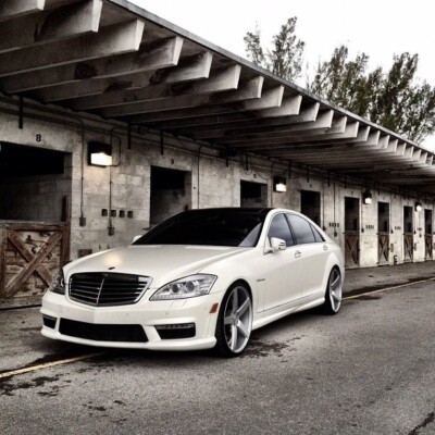Mercedes Benz W221 S63 S65 AMG Carbon Fiber Front Spoiler Lip 2010 ...