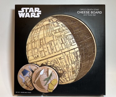Star Wars Death Star Cheese Board Set New Open Box Complete | eBay