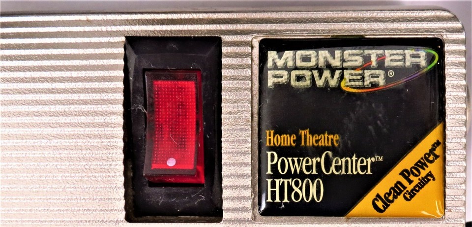Surge Protector HT800 Monster Power Home Theater Power Center Clean ...