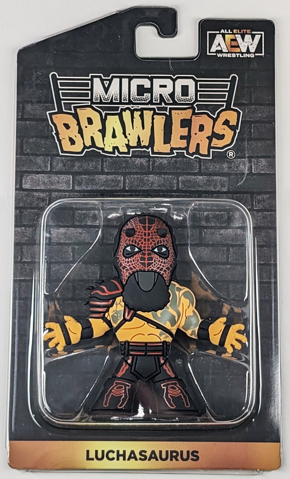 Luchasaurus All Elite Crate Exclusive Micro Brawler AEW Pro Wrestling ...