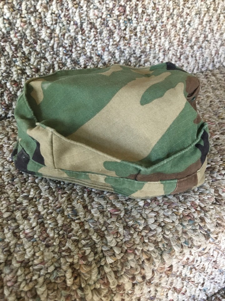 Marine Corps ERDL Woodland Utility Cover - USMC USMC Type 1 Small | eBay