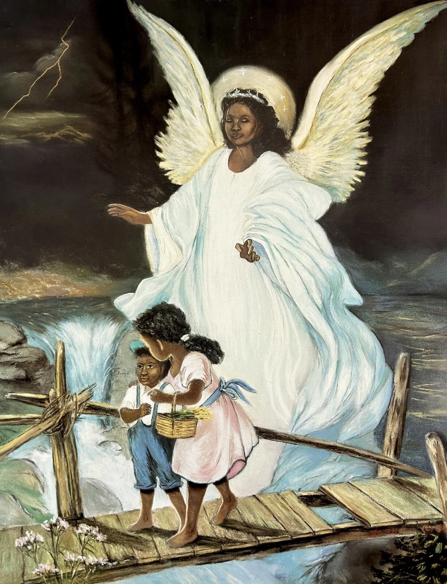 African American Angel Paintings