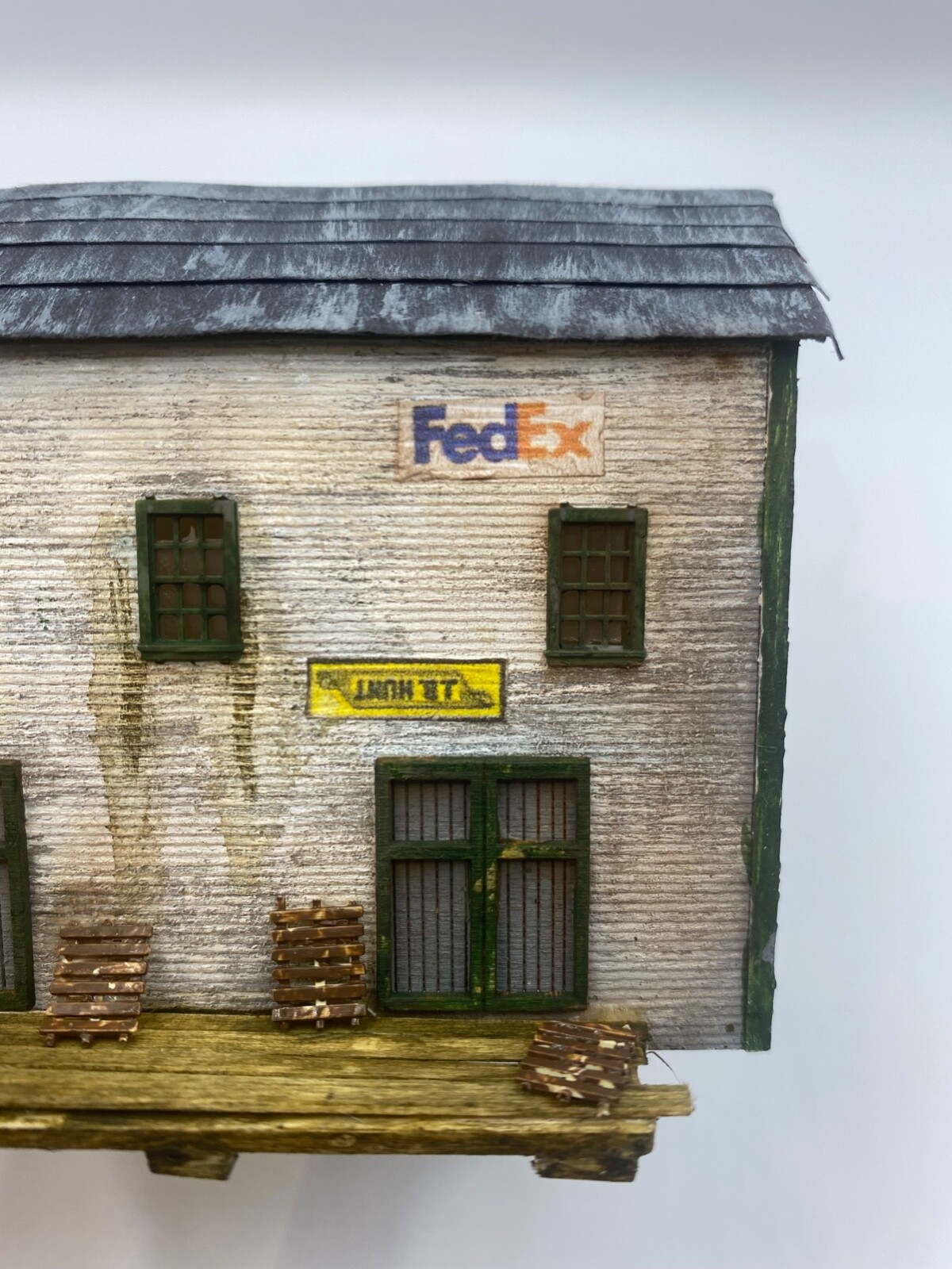 N Scale KB Freight Structure Kit Laser Cut | eBay