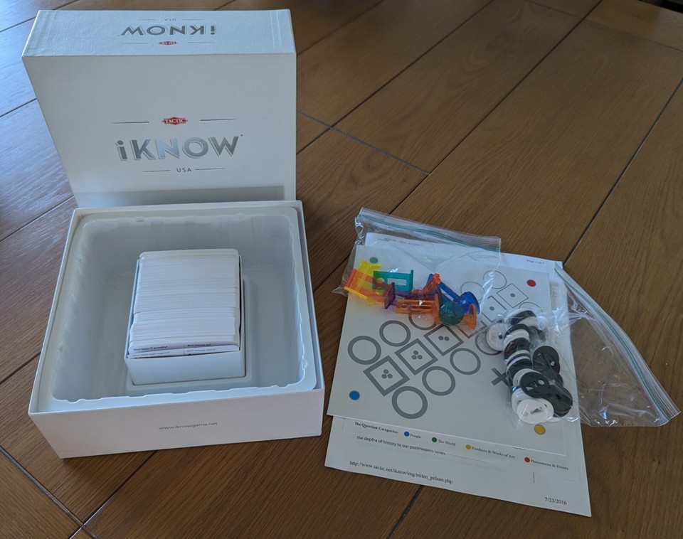 I KNOW... Board Game - Age 15+ 2-6 Players | eBay