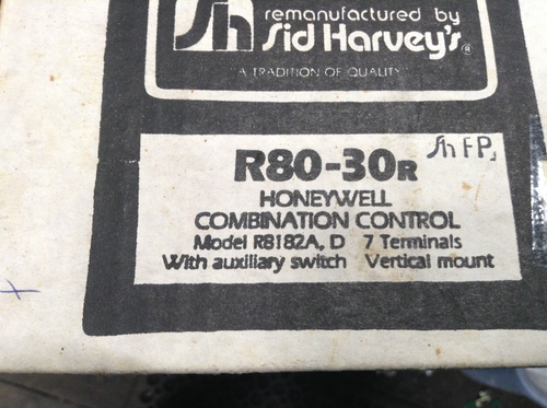 NEW Honeywell R8182A,D Combination Control R80-30R | eBay