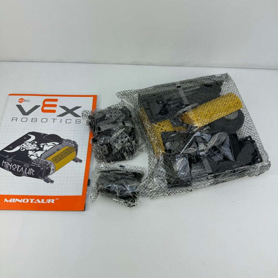 Hexbug Vex Robotics Minotaur Battlebot Construction Set Ages 8-16 Stem ...