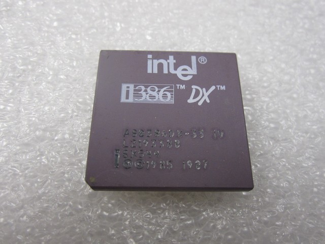 Intel SX544 I386 386 DX 33mhz Processor A80386dx-33 for sale online | eBay