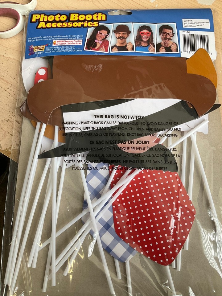 Photo Booth Props Handheld Photo Props Great for Photo Booth 20pcs | eBay