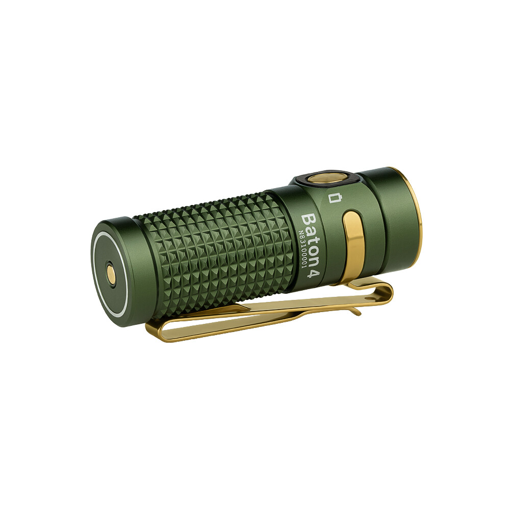 Olight Baton 4 1300 Lum EDC Powerful Compact Flashlight Bright ...