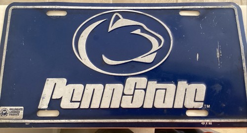 Vintage Penn State License Plate | eBay