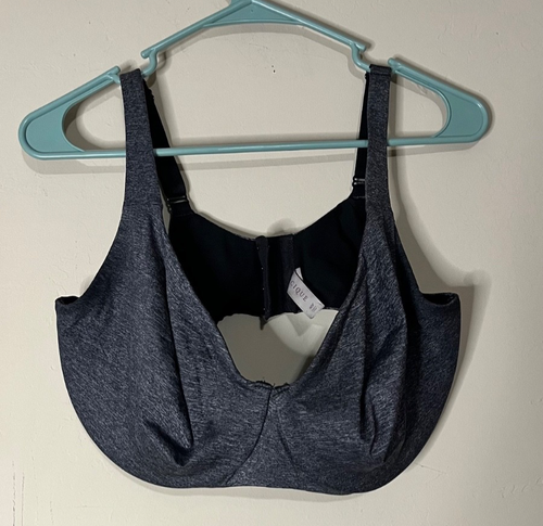 Cacique Bra womens size 40F grey/black underwire | eBay