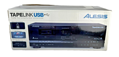 Alesis TapeLink USB Dual Cassette Deck Tape to Computer Archiver ...