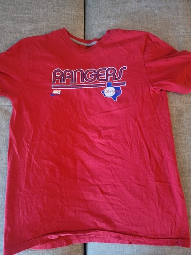 Nike Texas Rangers Baseball MLB Authentic Collection T-shirt Size M | eBay
