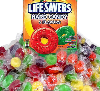 Lifesavers Assorted Fruit 4 LBs Wrapped Bulk Hard Candy FREE SHIP Lower ...