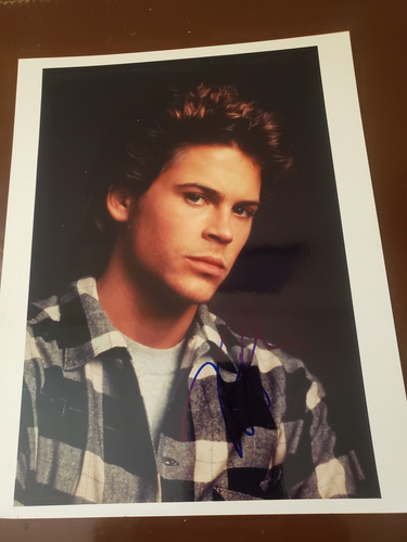 Rob Lowe signed 8 x 10 photo | eBay