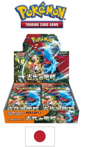 Pokemon Scarlet & Violet Ancient Roar Box JAP Pokémon Company ...