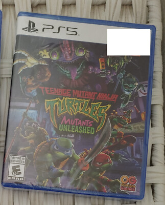 Teenage Mutant Ninja Turtles: Mutants Unleashed PS5 sony Playstation 5 ...