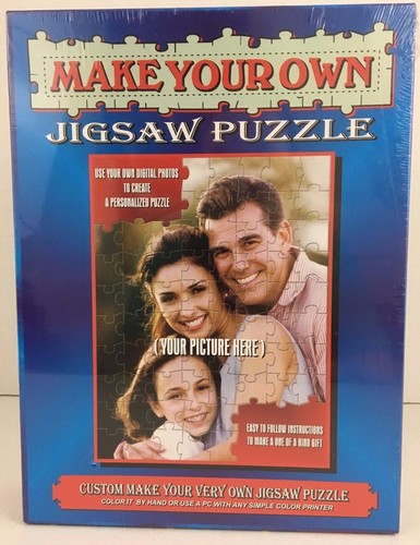 Make Your Own Jigsaw Puzzle Making Kit Puzzle CD Custom Design 88 Pc ...