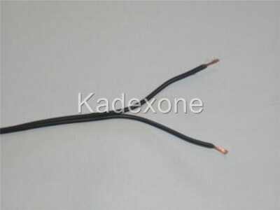 2 core cable 12 volt garden electric wire for outdoor LED Light 5-100 ...