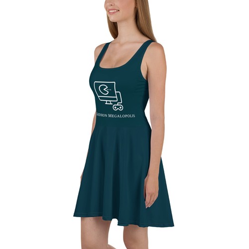 Gridiron Megalopolis Skater Dress | eBay