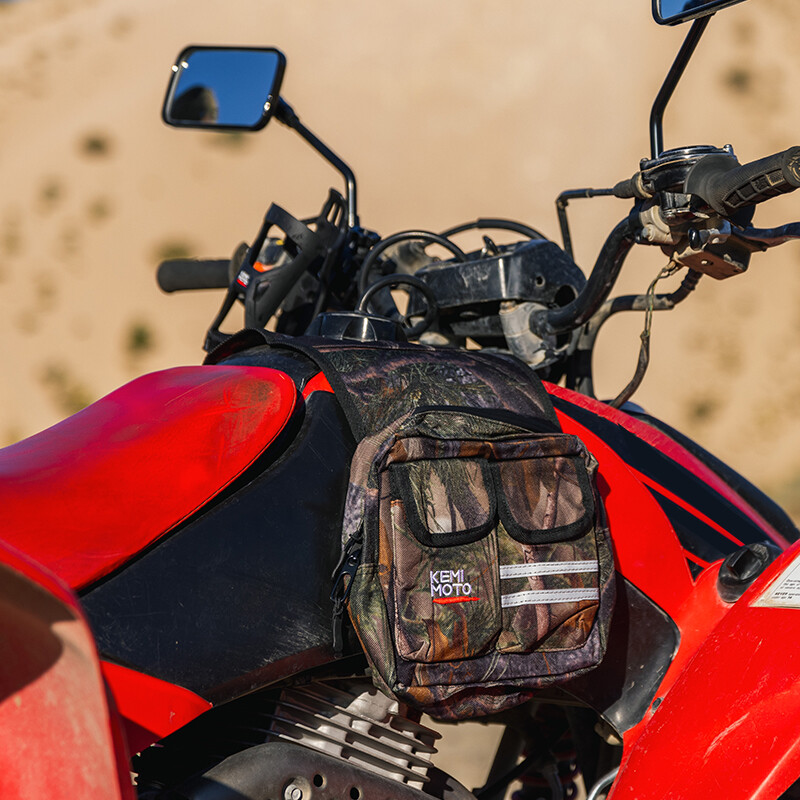 ATV Tank Saddle Storage Bag w/ Cooler Foil Snowmobiles Camo for ...