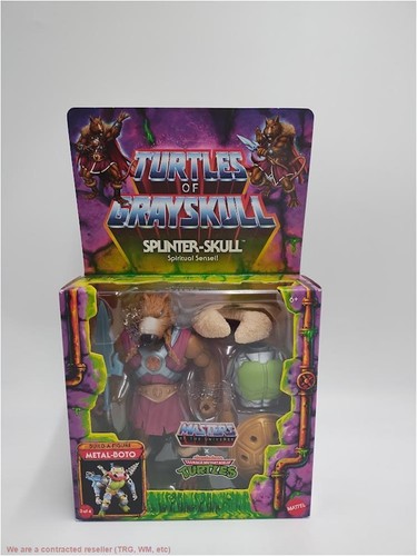 Masters of the Universe: Turtles of Grayskull Splinter Skull SEE ...
