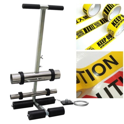 TECHTONGDA Tape Sticking Machine Tape Dispenser Court Road Cordon ...